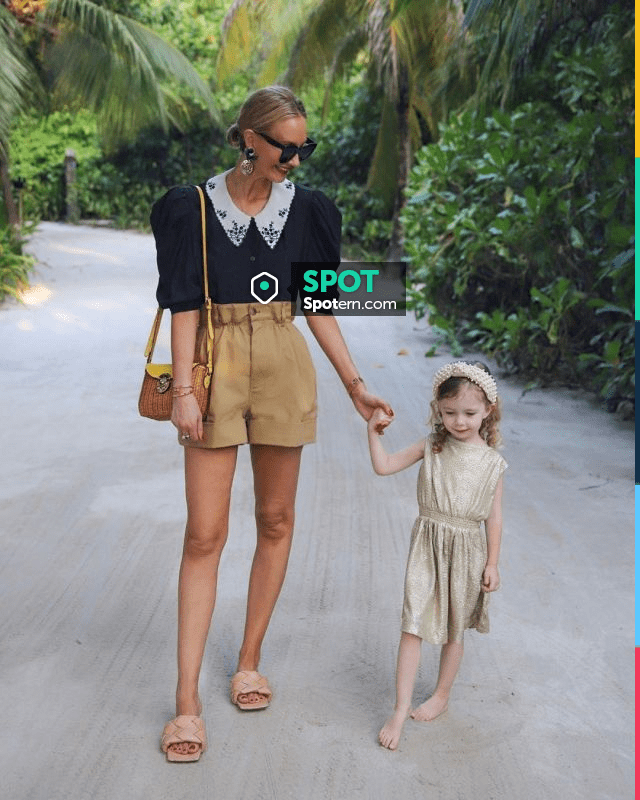 Miu miu Puff-Sleeve Silk Blouse of Hannah Strafford-Taylor on the ...