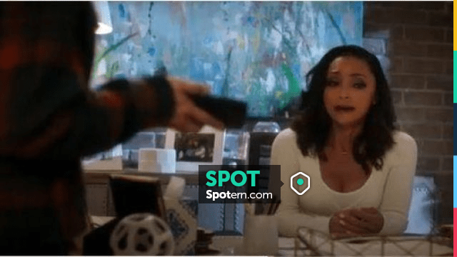 Wool Sweater White worn by Cecile Horton (Danielle Nicolet) in The ...