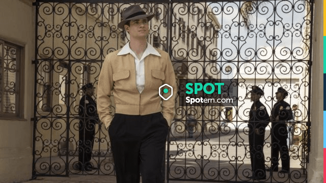 The jacket beige small tiles range by Jack Castello (David Corenswet ...