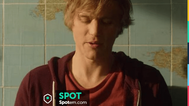 Le sweat zippé rouge de Dylan (Johnny Flynn) dans Lovesick (S02) | Spotern