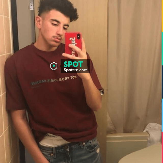 The t-shirt Funny Mr worn by Just Riadh on his account Instagram @just ...