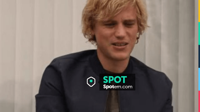 The bomber dark blue Dylan (Johnny Flynn) in Lovesick (Season 1) | Spotern