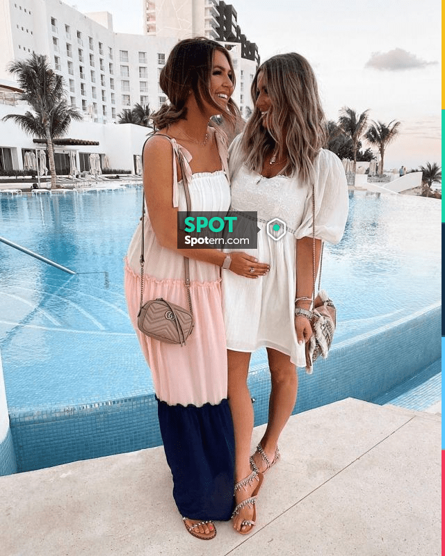 White Dress of Sarah Knuth on the Instagram account @sarahknuth | Spotern