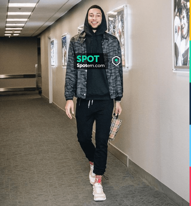 Black Jacket worn by Ben Simmons on his Instagram account @bensimmons ...