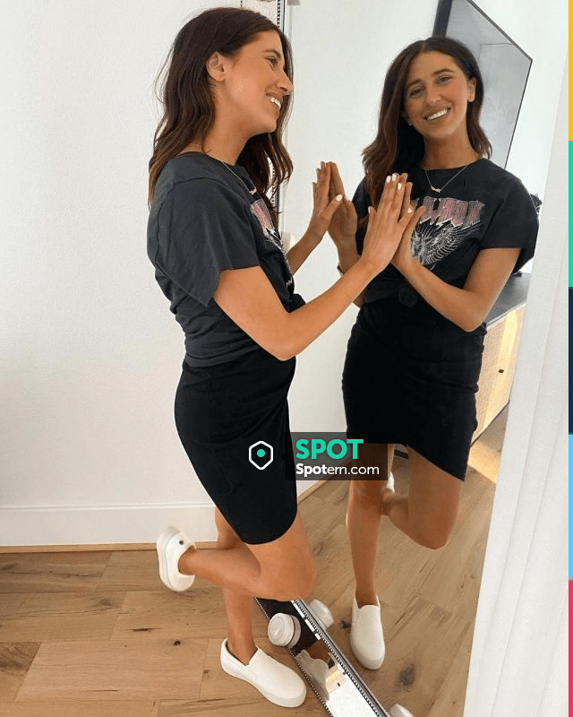 Ruched Body-Con Tank Dress de Dede Raad en la cuenta de Instagram ...