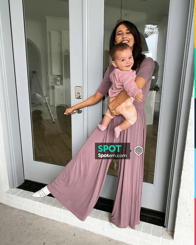 El­bow Sleeve Wide Leg Jump­suit of Dede Raad on the Instagram account ...