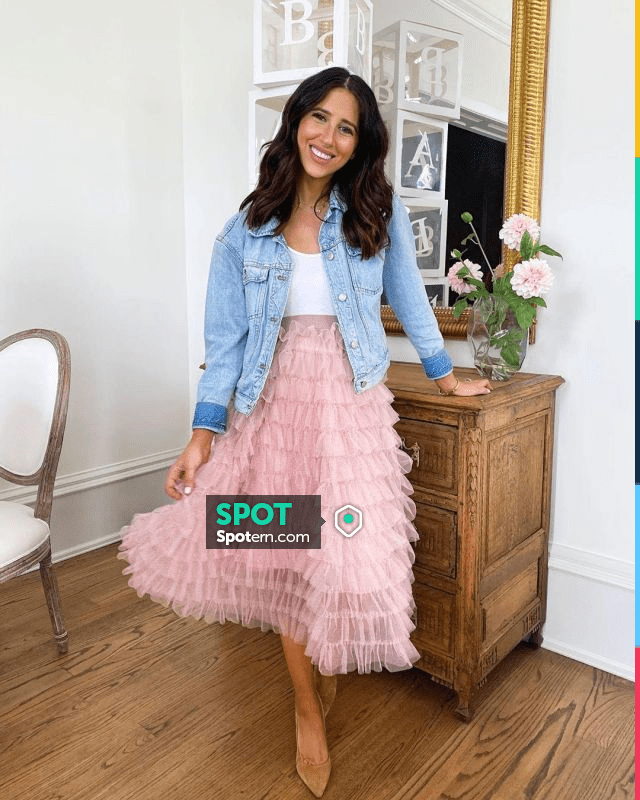 Falda Midi Sweet Blush de Dede Raad en la cuenta de Instagram ...