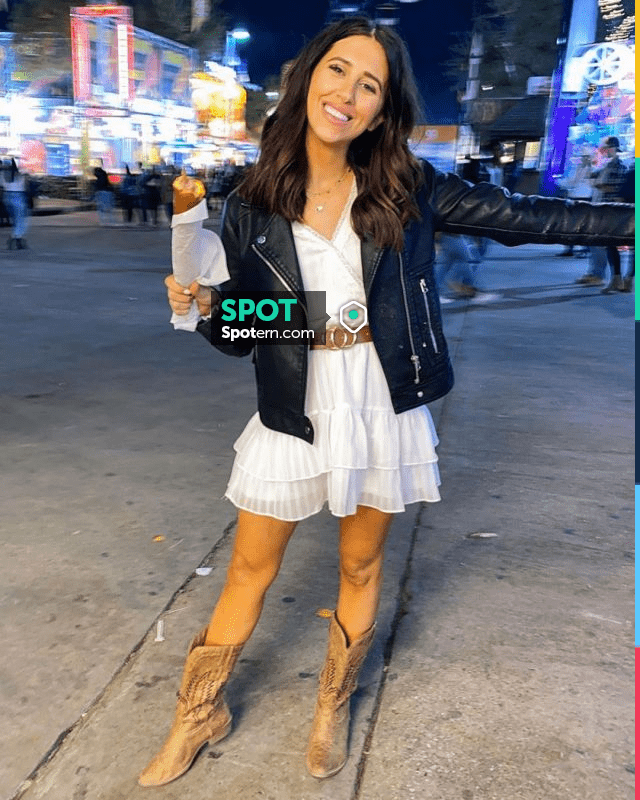 Give Me A Sign White Lace Dress of Dede Raad on the Instagram account ...