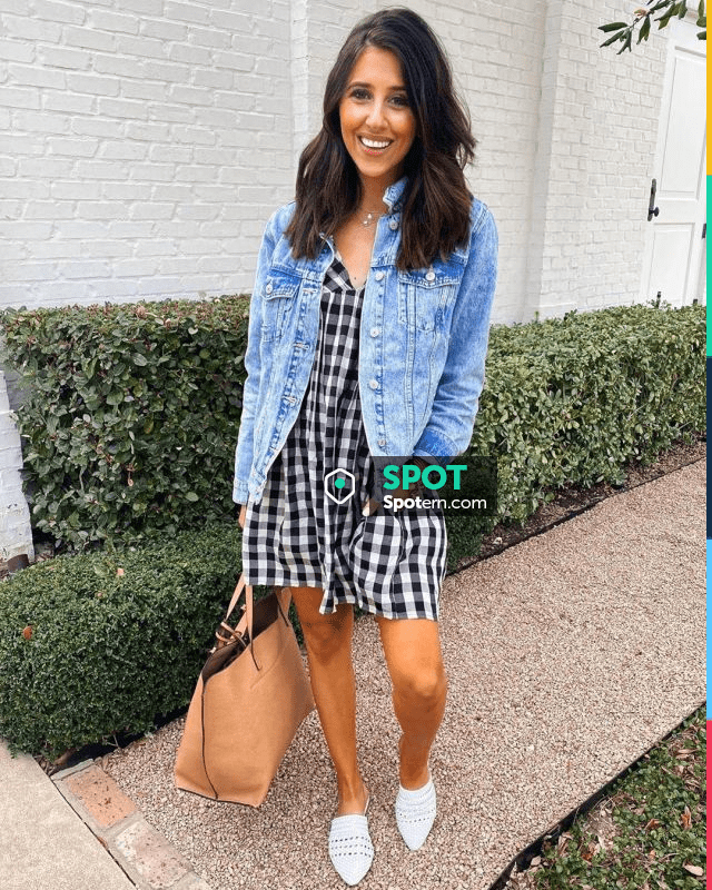 Madi­son Ging­ham Romper of Dede Raad on the Instagram account ...