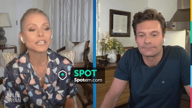 Morgan lane Pur­ple Ruthie Top worn by Kelly Ripa on LIVE with Kelly ...