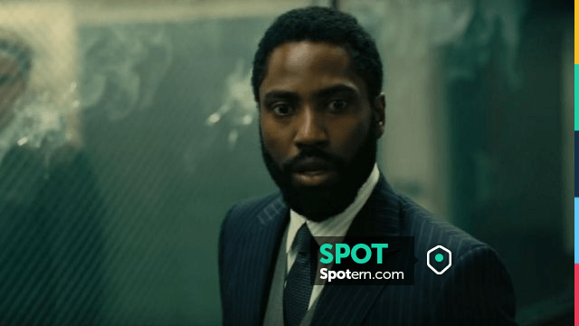 Pinstripe Suit worn by (John David Washington) in Tenet | Spotern