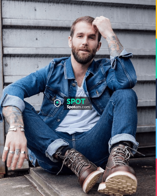 Truck­er Jack­et worn by Andre Hamann on his Instagram account ...