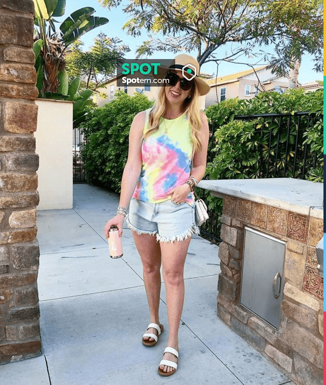 Sombrero Fedora de paja de Kelssey Layton en la cuenta de Instagram ...