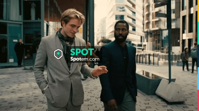 Grey Suit worn by Robert Pattinson as seen in Tenet | Spotern