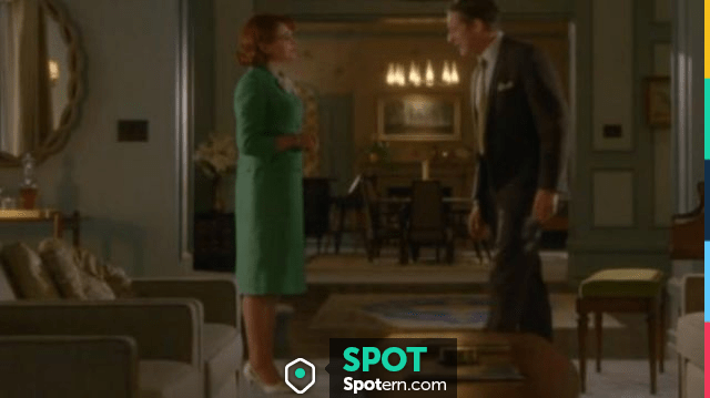 White heels shoes worn by Beth Ann Stanton (Ginnifer Goodwin) in Why ...