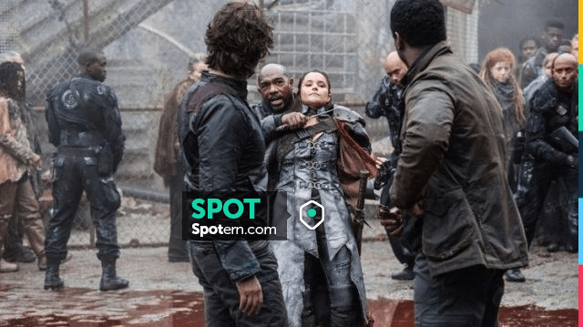 Leather Jacket worn by Ontari (Rhiannon Fish) in The 100 (Season 3 ...