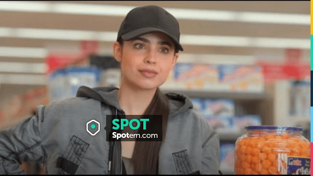 Grey Hoodie Jacket worn by April (Sofia Carson) in Feel the Beat | Spotern