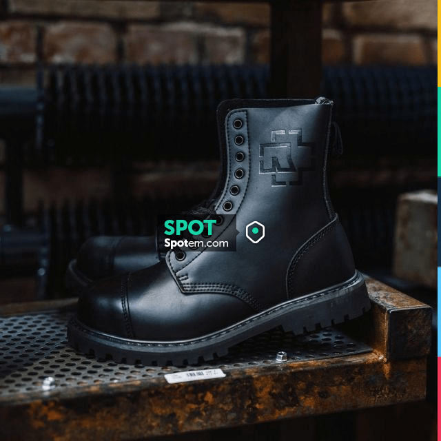 Rammestein Merch Boots on the Instagram account of @rammsteinshop | Spotern