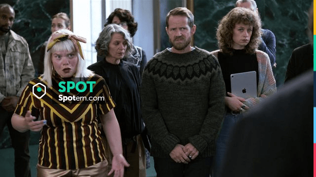 Blusa a rayas usada por Anna (Alfrun Rose) en el Festival de la Canción ...