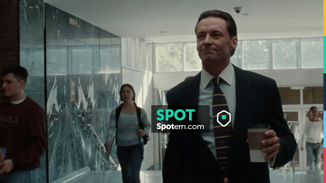 Striped necktie worn by Frank Tassone (Hugh Jackman) as seen in Bad ...