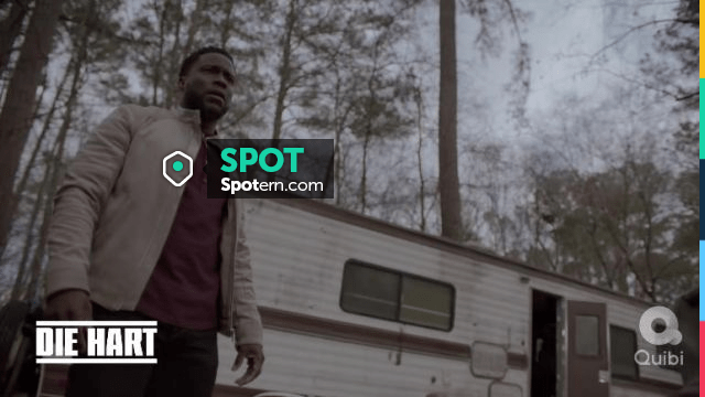 Suede bomber jacket worn by Kevin Hart (Kevin Hart) as seen in Die Hart ...