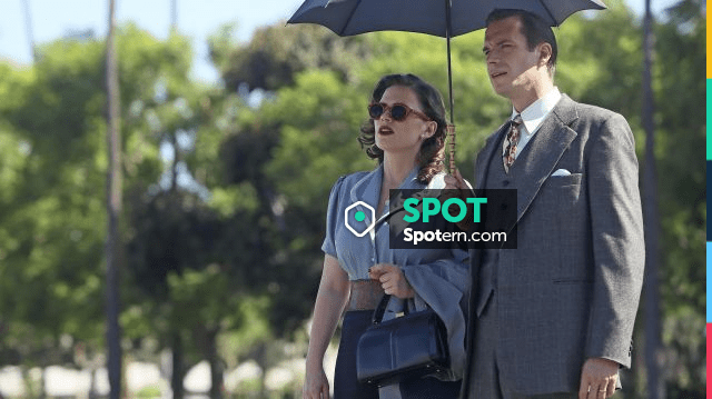 Blue Blouse of Peggy Carter in Marvel's Agent Carter (Season 2 Episode ...