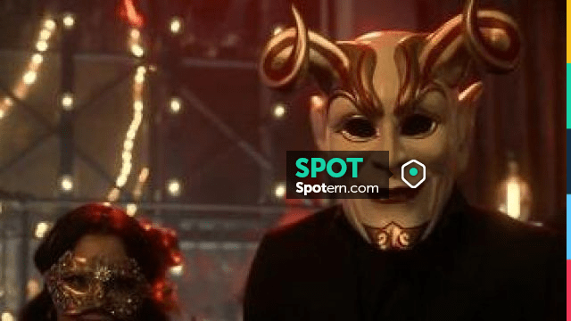 The mask worn by Lucifer Morningstar (Tom Ellis) in the series Lucifer ...