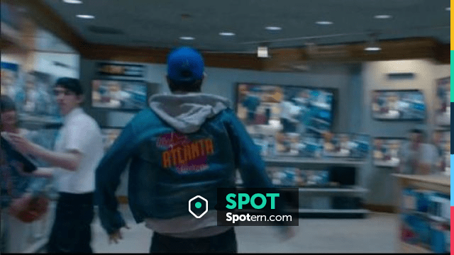 The jean jacket with hood 'Atlanta' Baby (Ansel Elgort) in " Baby ...