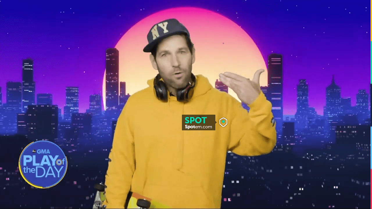 Sudadera con capucha Yellow Flower Boy de Paul Rudd en 'Certified young ...