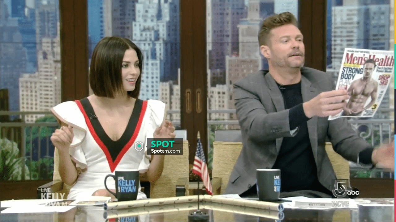 La robe de Jenna Dewan dans LIVE with Kelly and Ryan | Spotern
