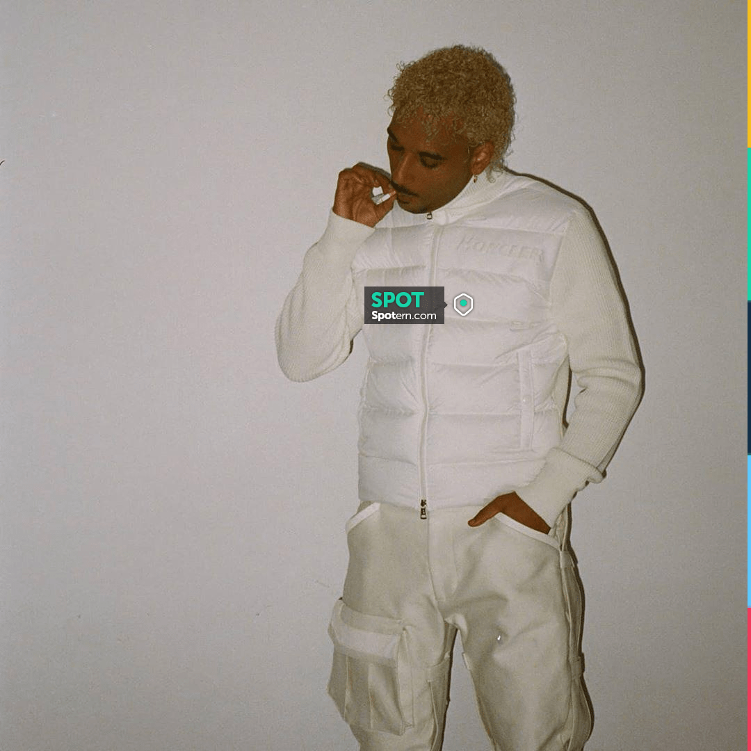 White Jacket of Laylow of Laylow on the account Instagram of @ laylow ...