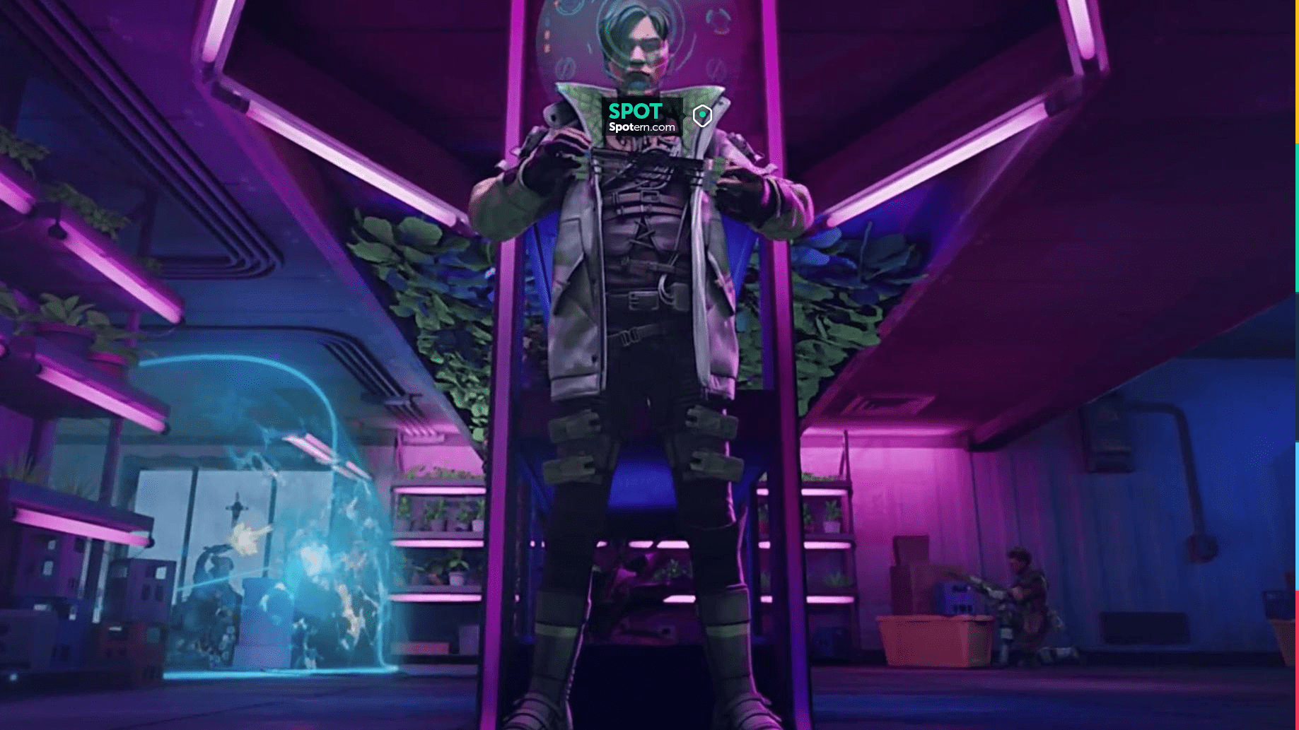 Jacket worn by Hackerman as seen in Apex Legends video game | Spotern