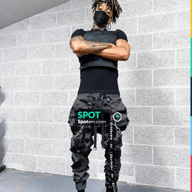 Pants dxxm worn by Scarlxrd on the account Instagram of @scarlxrd | Spotern