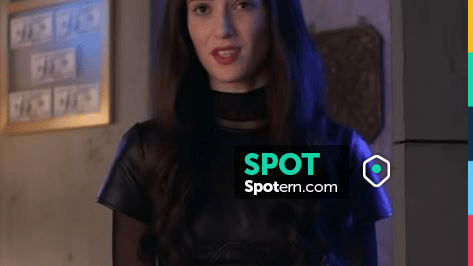 Leather dress worn by Tiff Chester (Zoe Levin) as seen in Bonding ...