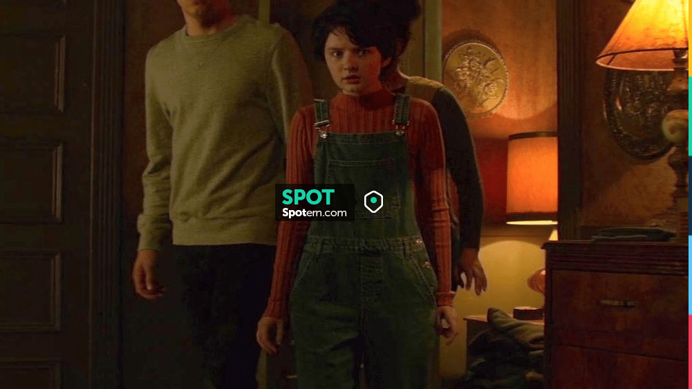 Dark Jean Overalls worn by Theo Putnam (Lachlan Watson) in Chilling ...