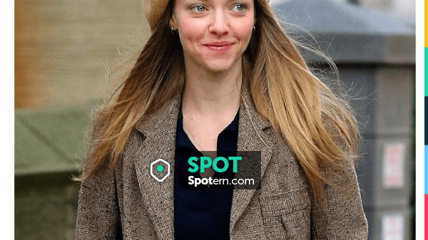 Checkered Trench coat worn by Catherine Clare (Amanda Seyfried) in ...
