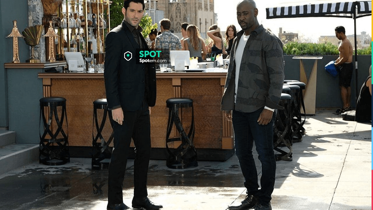 Traje formal negro de Lucifer Morningstar (Tom Ellis) en Lucifer | Spotern