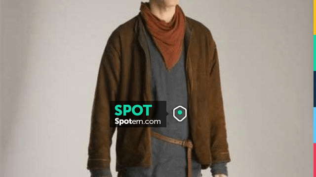 Brown suede jacket costume worn by Merlin (Colin Morgan) in Merlin TV ...