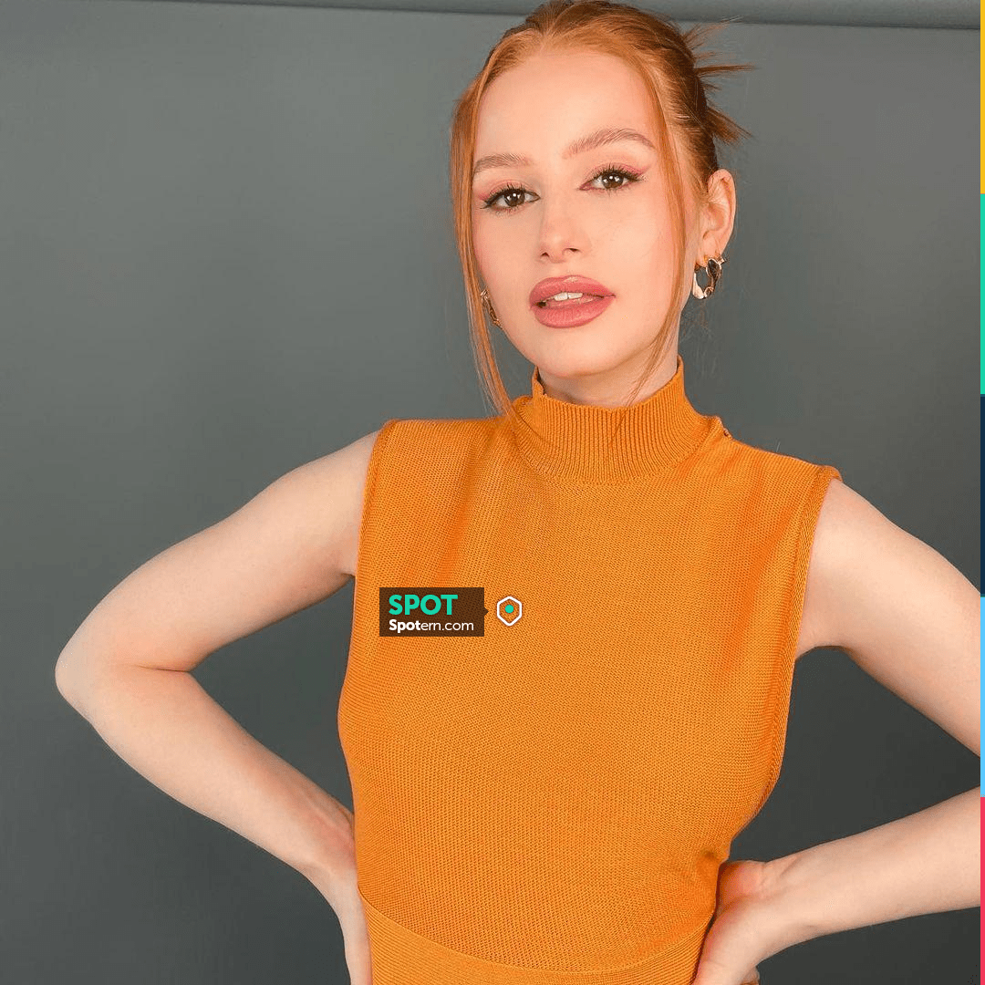 Knitted Top worn by Madelaine Petsch on the Instagram account @madelame ...