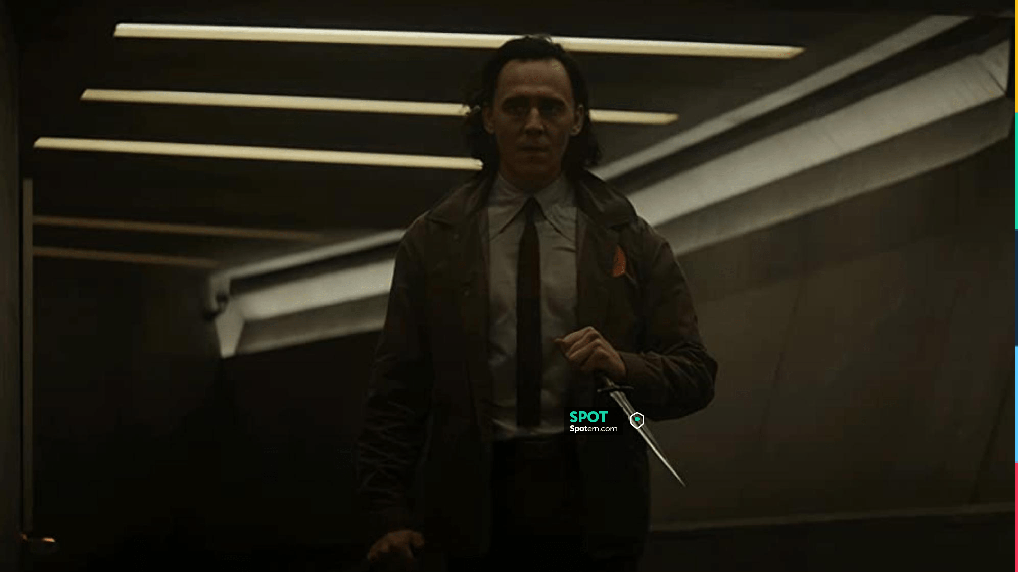 Dagger used by Loki (Tom Hiddleston) as seen in Loki TV series (S01E03 ...
