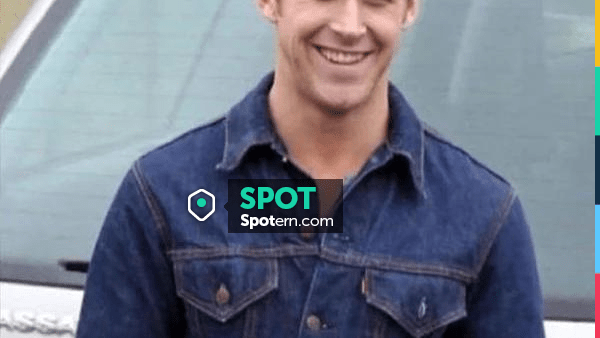 Denim jacket raw denim worn by Driver Ryan Gosling in the movie Drive ...