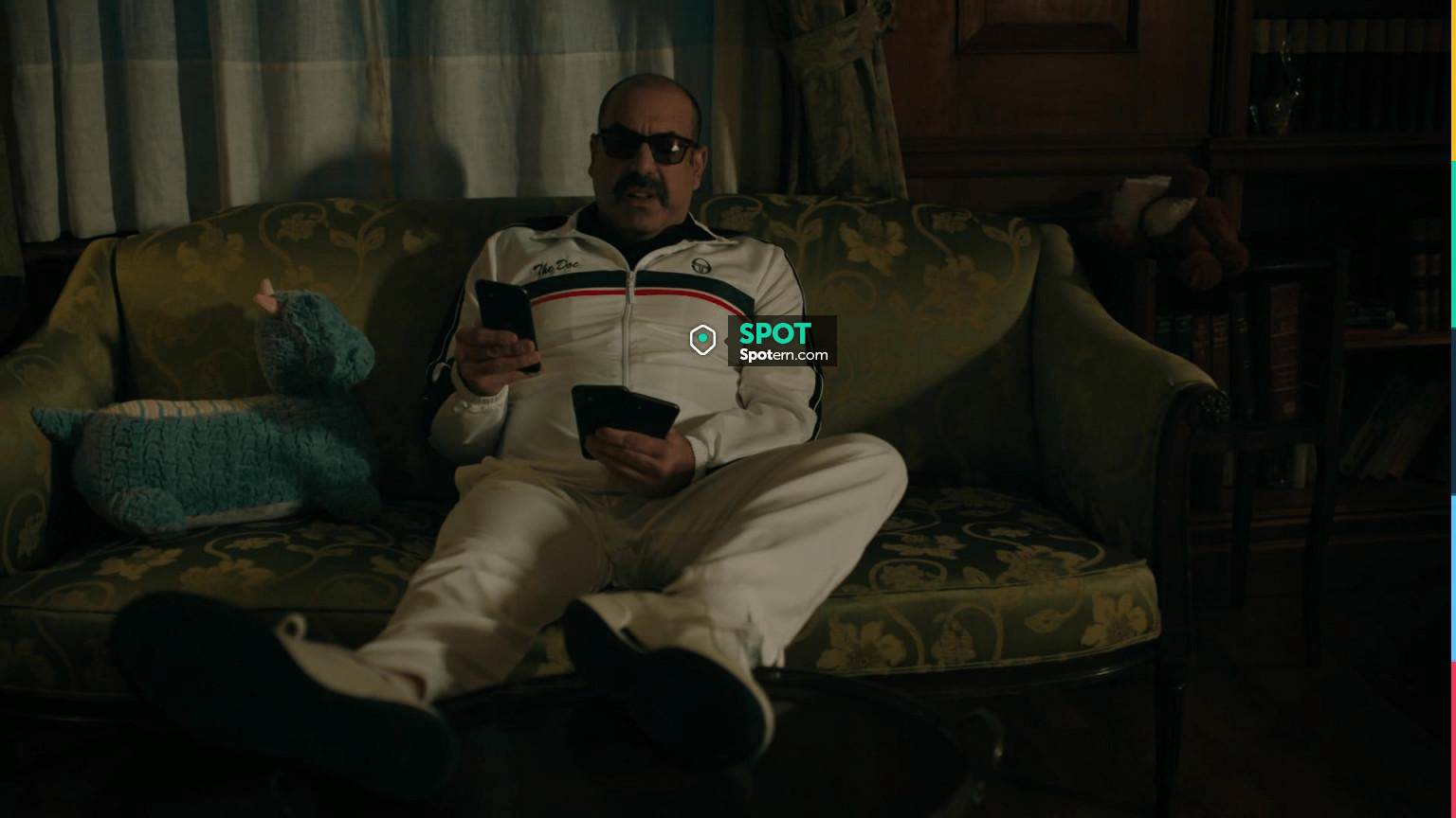 Sergio Tacchini Chándal usado por el Dr. Swerdlow (Rick Hoffman) como se ve en Billions ...