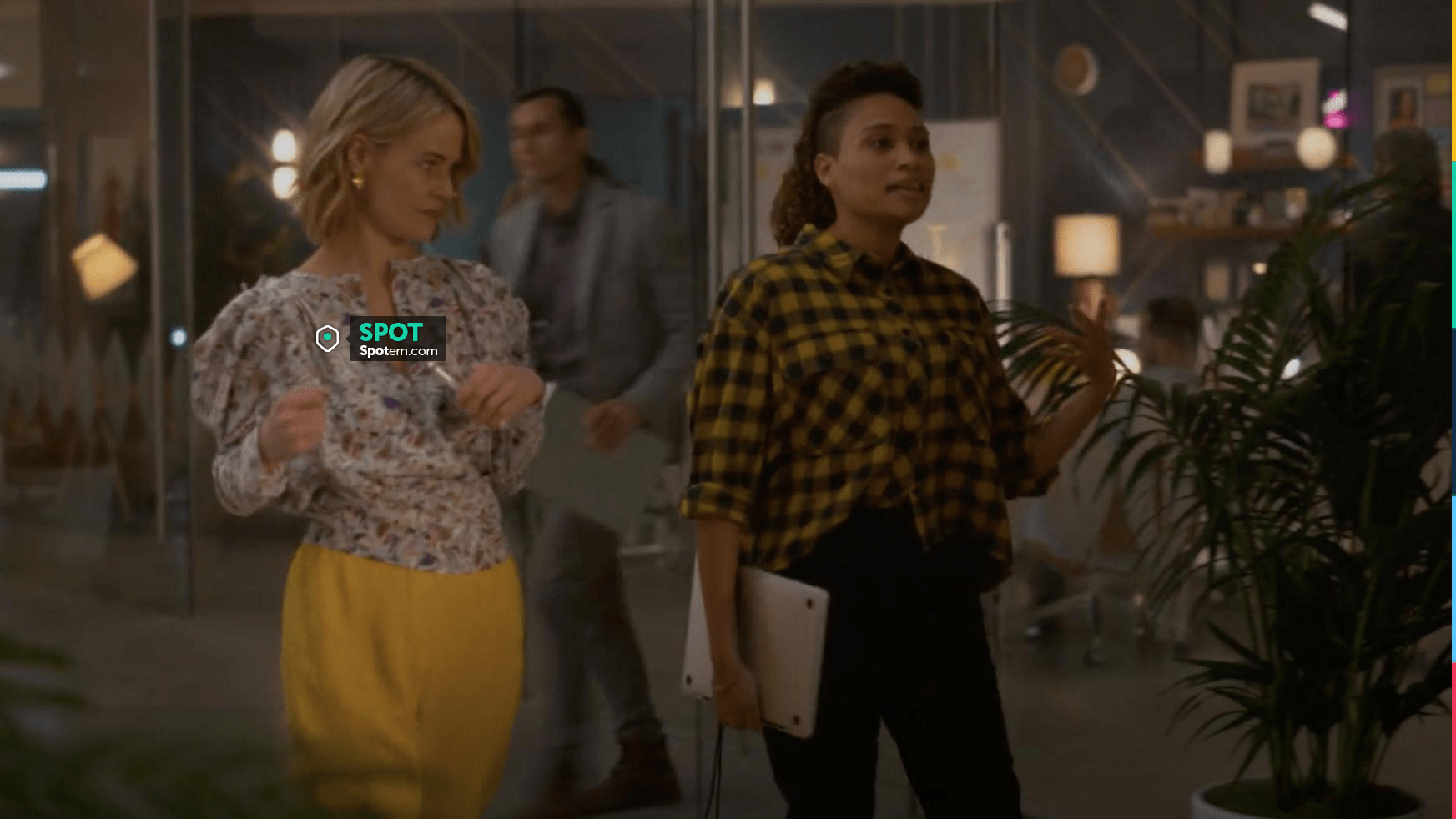 Isabel Marant Zarga Floral Blouse worn by Alice Pieszecki (Leisha ...