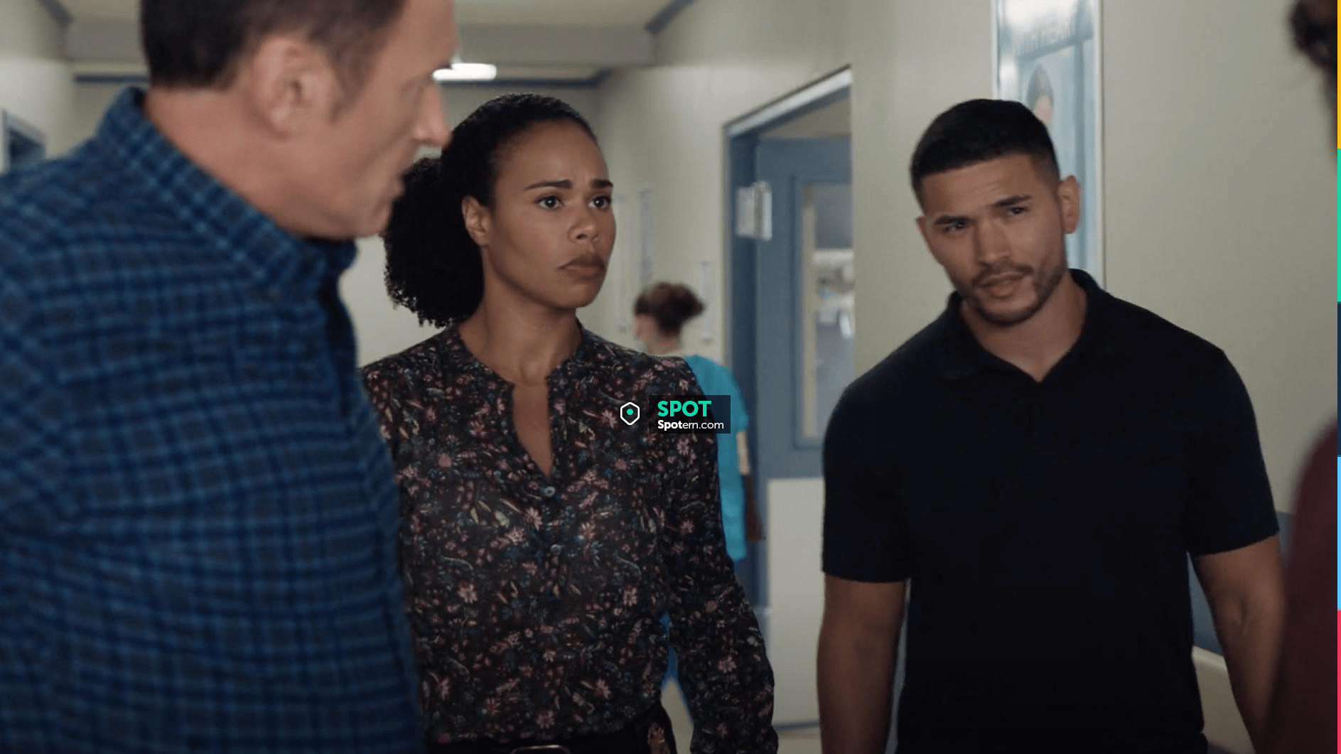 Isabel Marant Étoile Maria Printed Blouse worn by Special Agent Sheryll ...