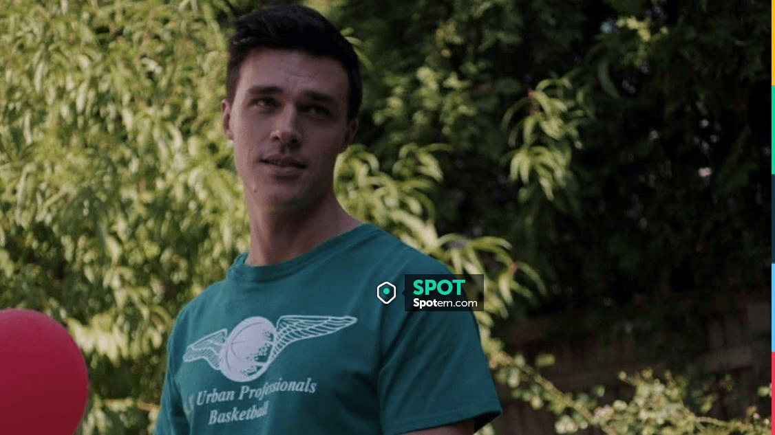 NY Urban Professional Basketball T-Shirt in green worn by Ethan Davis ...