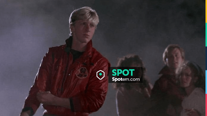 Red leather Jacket worn by Johnny Lawrence (William Zabka) as seen in ...