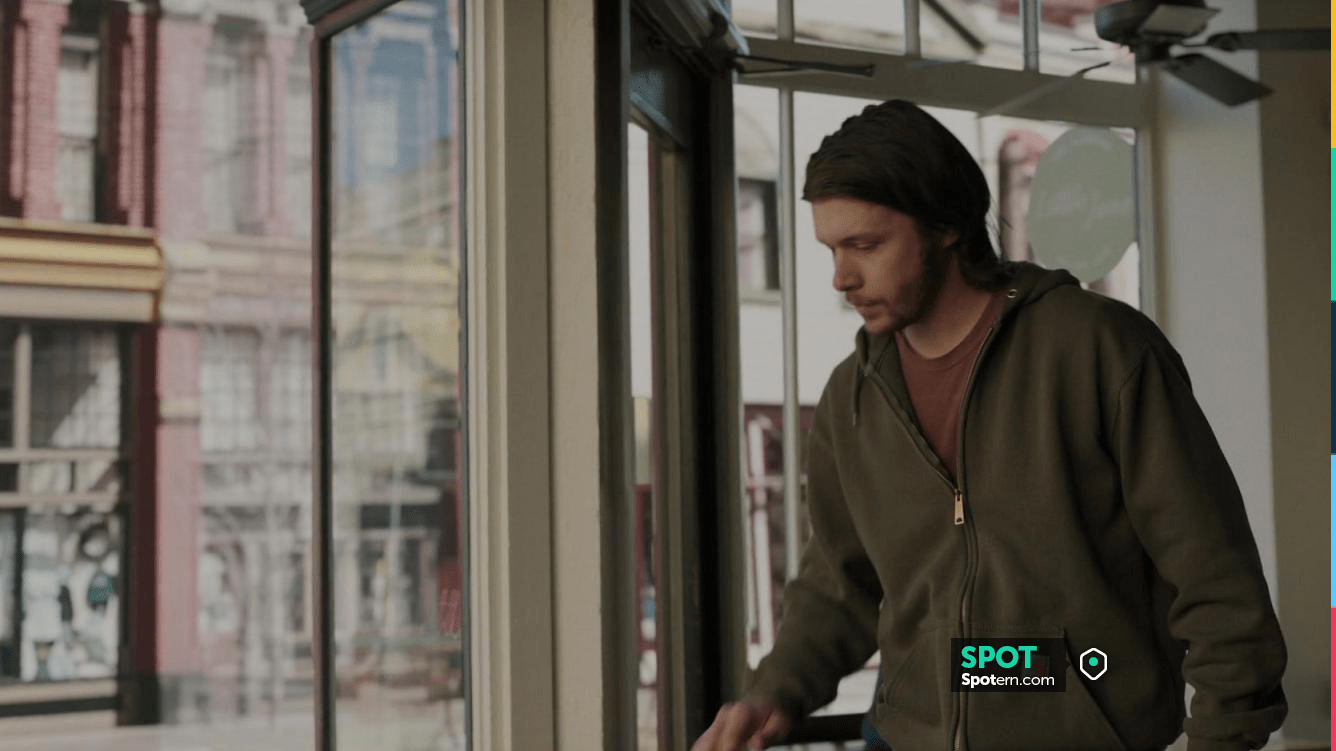 Carhartt hoodie worn by Sean (Nick Robinson) as seen in Maid TV series ...