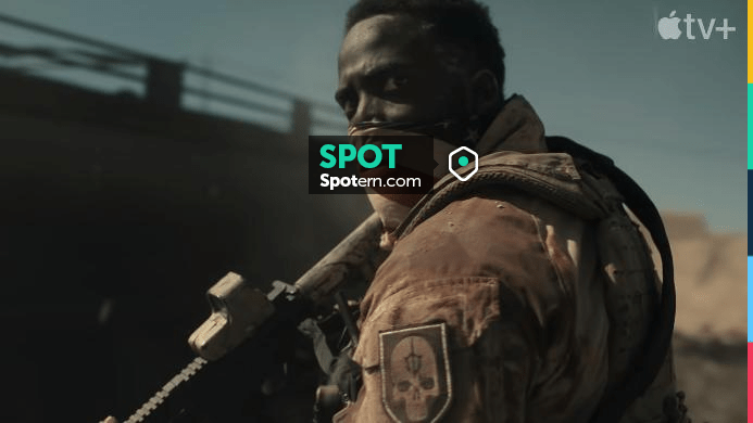 American Flag worn by Trevante Ward (Shamier Anderson) as seen in ...