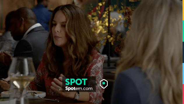 IRO Gramy Floral-Print Dress worn by Isabella Colón (Yara Martinez) as ...