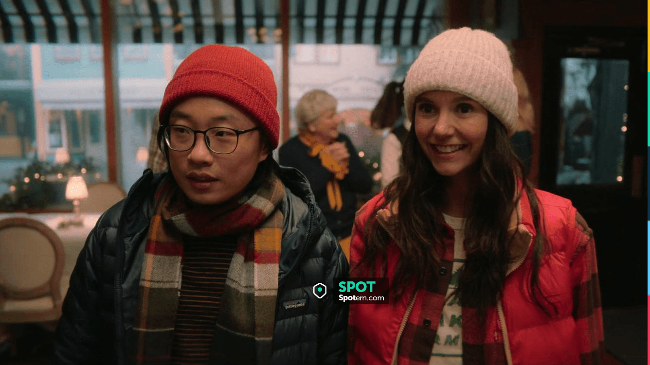 Patagonia Hooded Puff Jacket worn by Josh Lin (Jimmy O. Yang) as seen ...